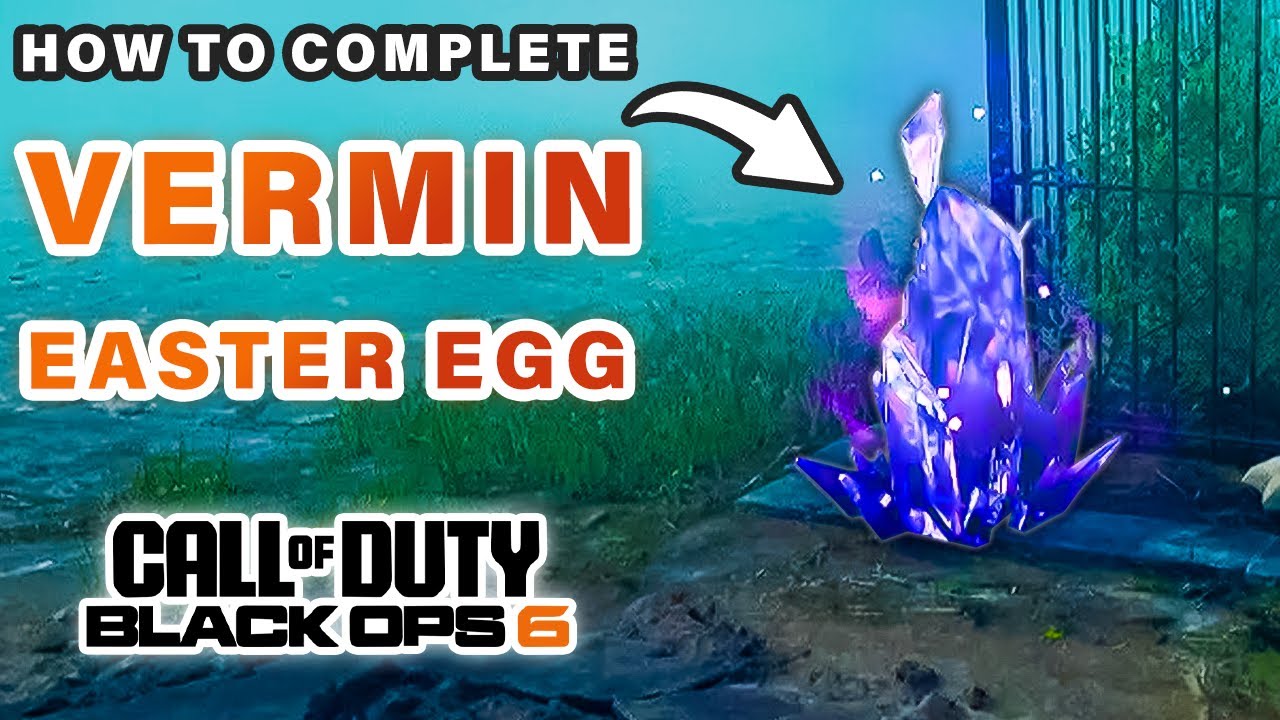 How to Do Vermin Easter Egg on Shattered Veil Map Black Ops 6 Zombies ...