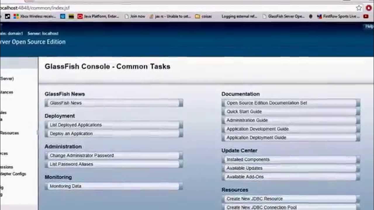 Integrate Glassfish 4 with Postgres - Basic/Digest Authentication - YouTube