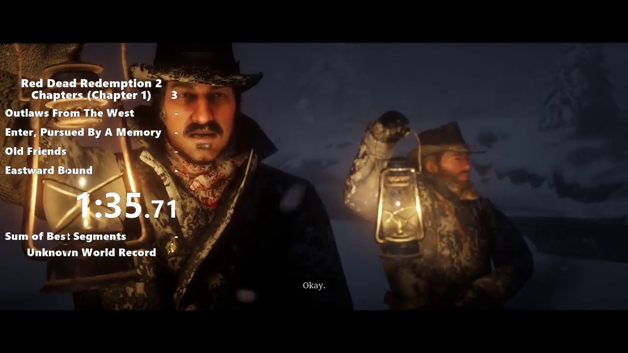 RDR2 Chapter 1 Speedrun in 1:03:47 - YouTube