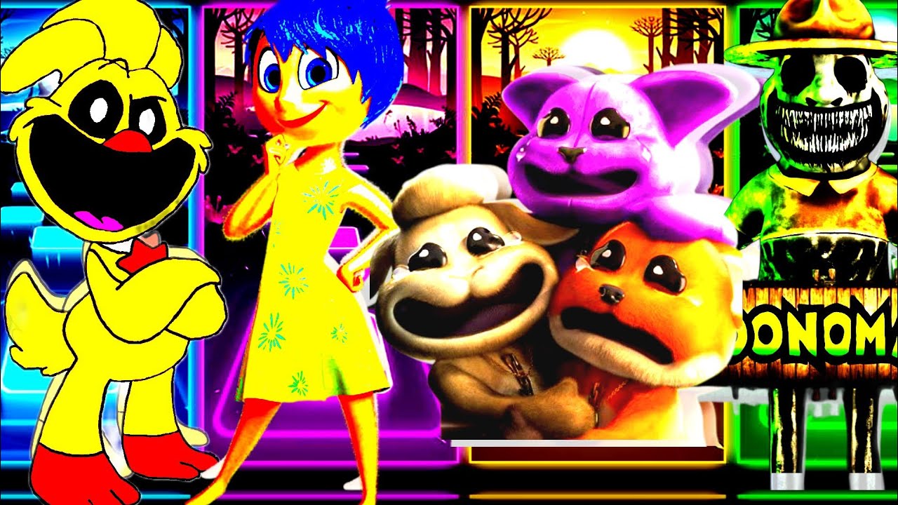 Digital Circus Animation 2 Vs Inside Out 2 Vs Smiling Critters Sad