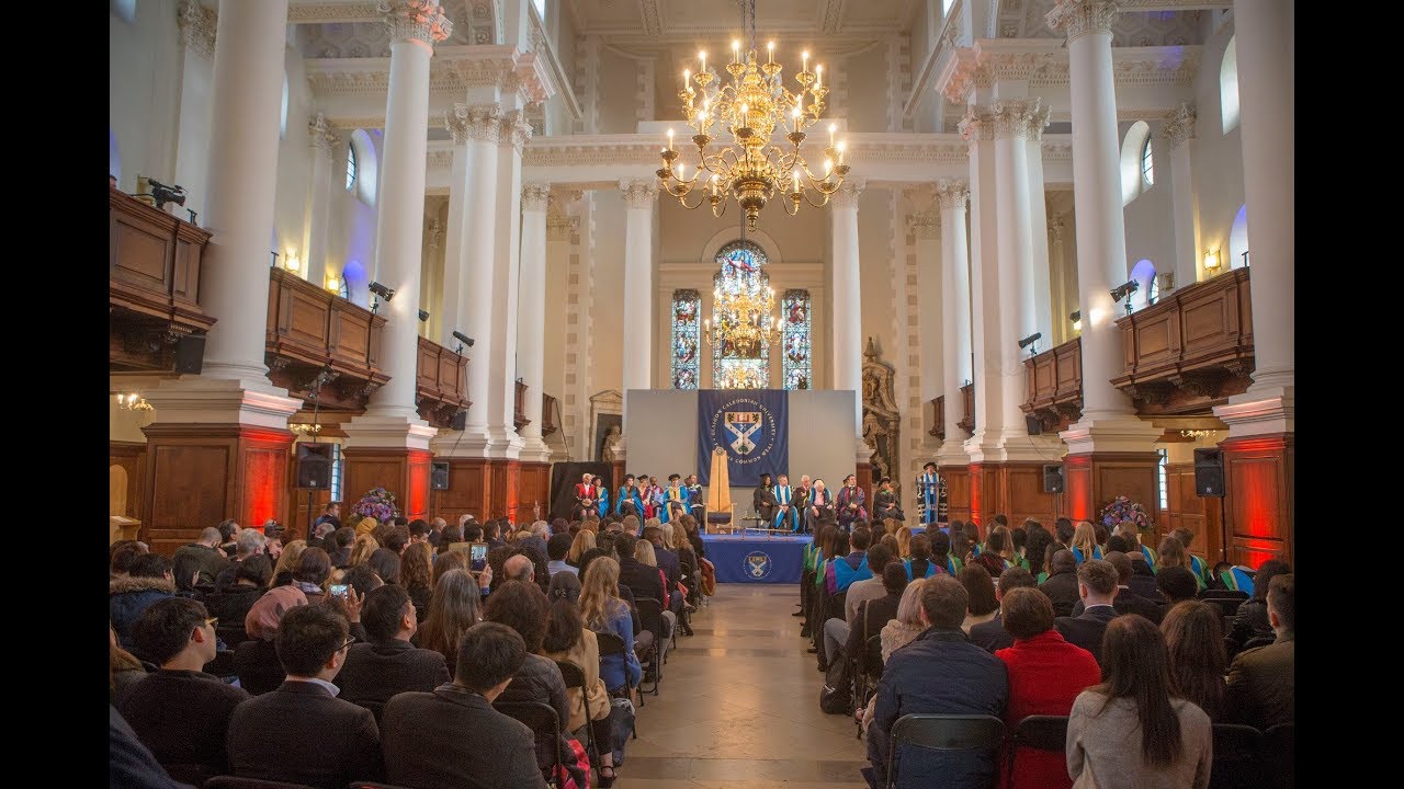 GCU London Graduation ceremony 2018 - YouTube