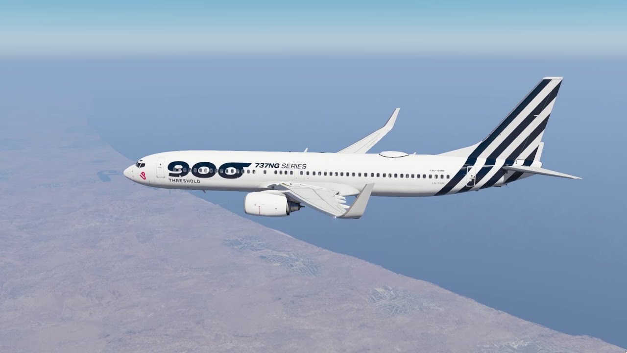 LevelUp 737-900 autoland at Dubai - YouTube