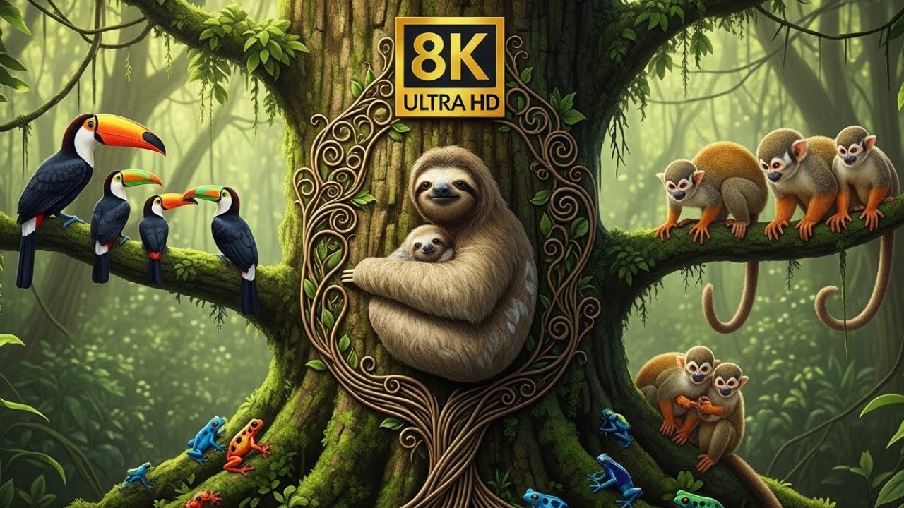 Amazon Forest Animals Documentary | Cinematic Wildlife in 4K Ultra HD ...
