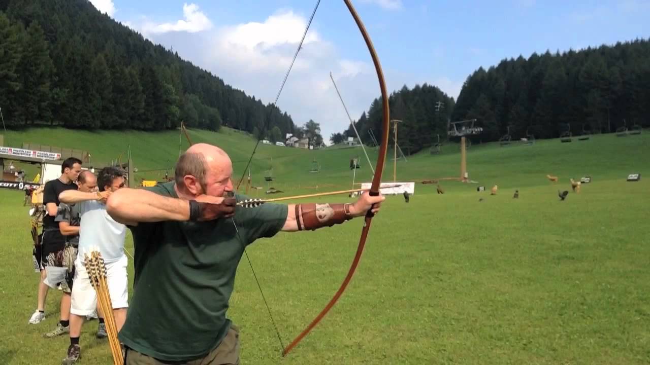 Slow Motion Longbow - YouTube