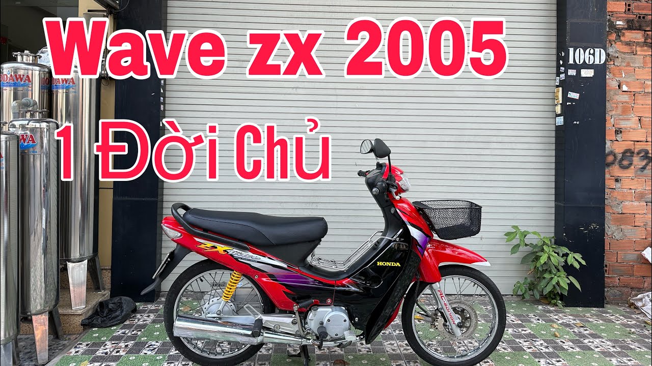Honda wave zx 2005 . Xe Zin 1 đời chủ . 32 Triệu ☎️ 0707.38.68.68 Nghĩa Royal - YouTube