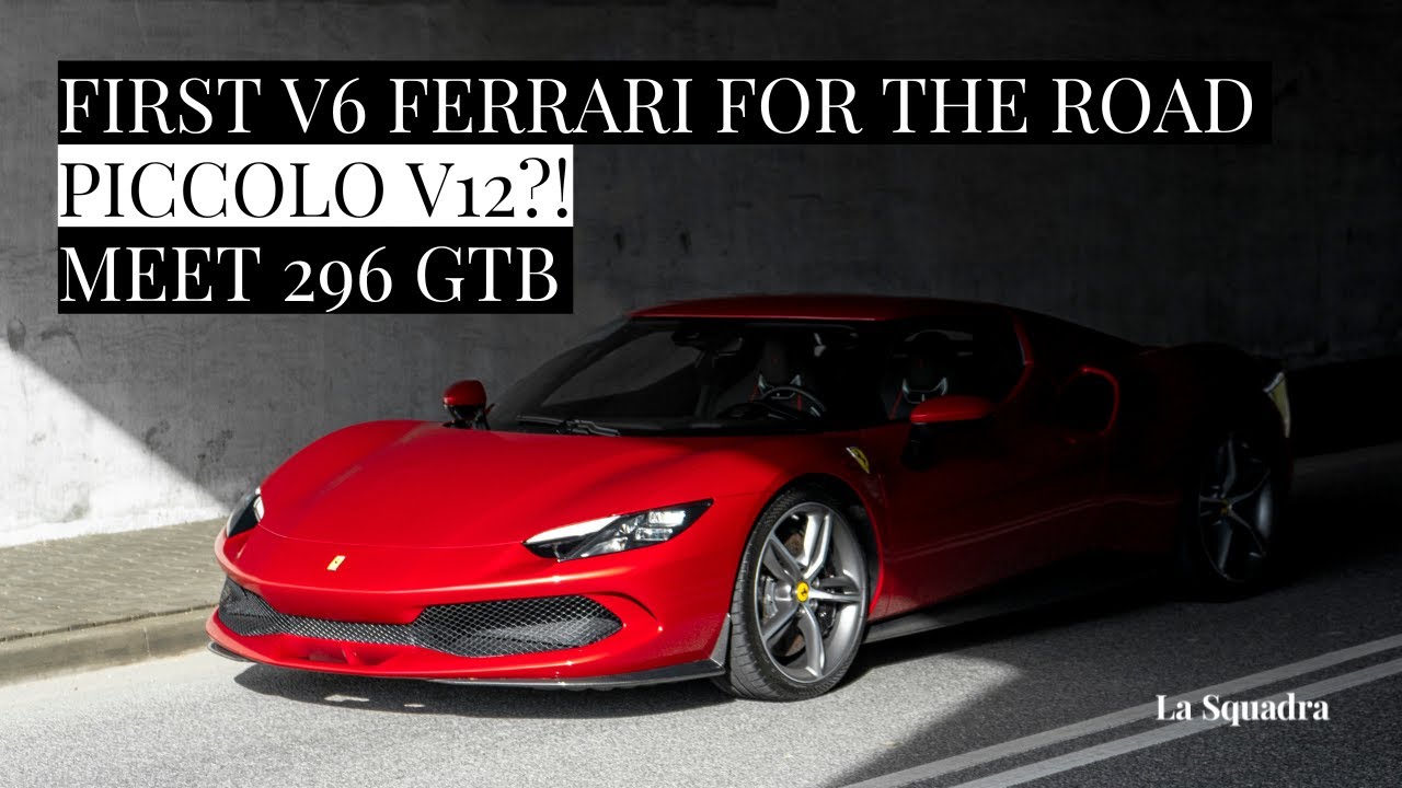 First V6 Ferrari for the road - PICCOLO V12?! Meet 296 GTB [ENG SUBS ...