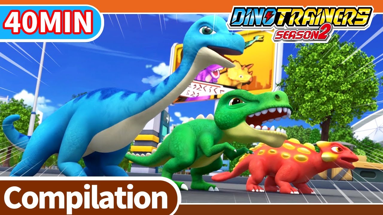 Dino Trainers S2 Compilation [21-24] | Dinosaurs for Kids | Trex ...