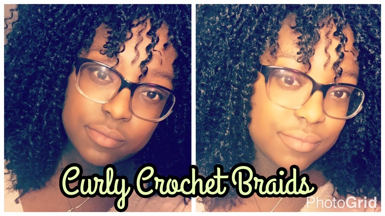 X Pression Braid Jerry Curl Crochet Braids - YouTube