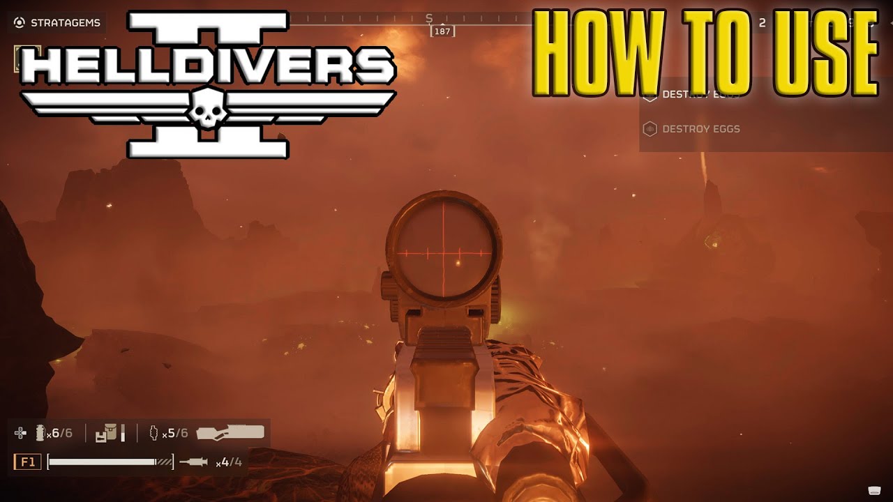 Helldivers 2 How To Use Las-16 Sickle Energy Weapon Ultimate Guide ...