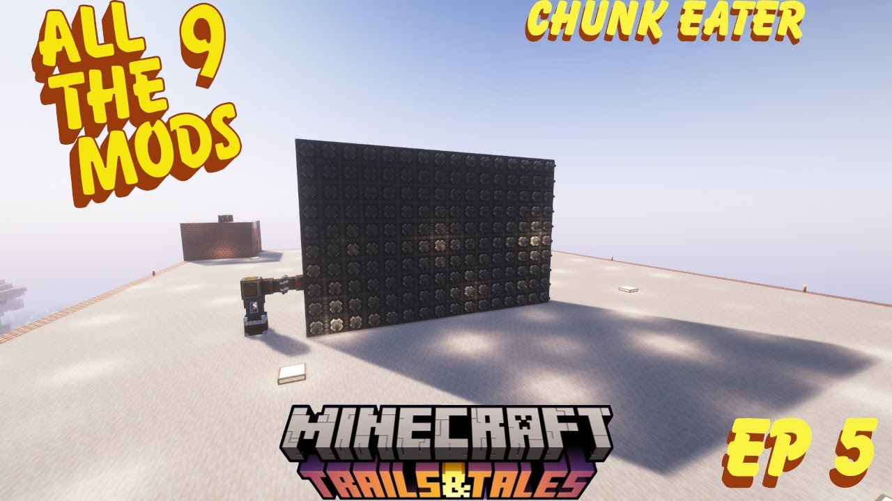 I Built A Chunk Destroyer With Create In All The Mods 9 Ep 5 - YouTube