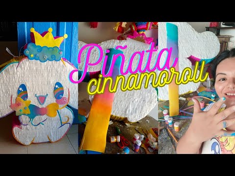 Piñata de Cinnamoroll ️ DIY ️ - YouTube