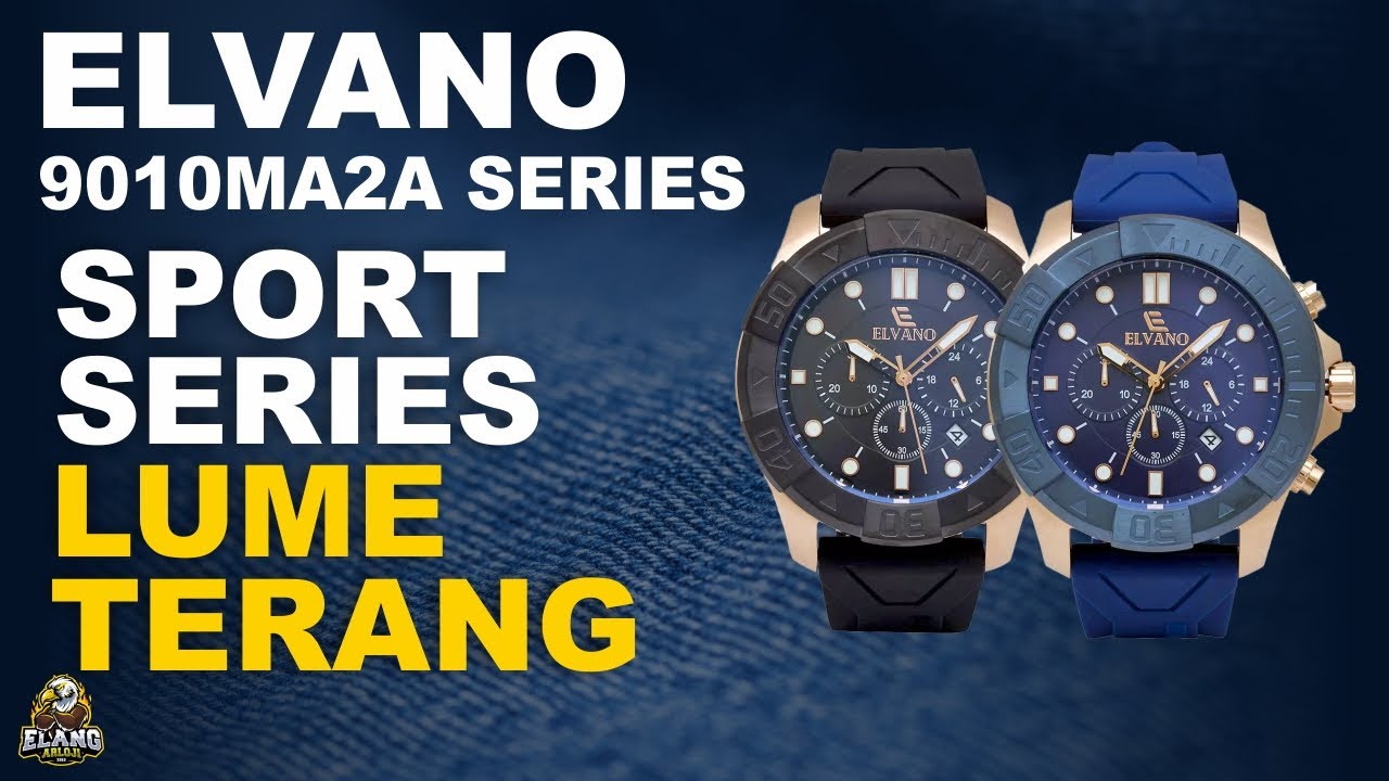 ELVANO 9010MA2A : JAM TANGAN ELVANO SPORT SERIES LUME TERANG TERBARU ...