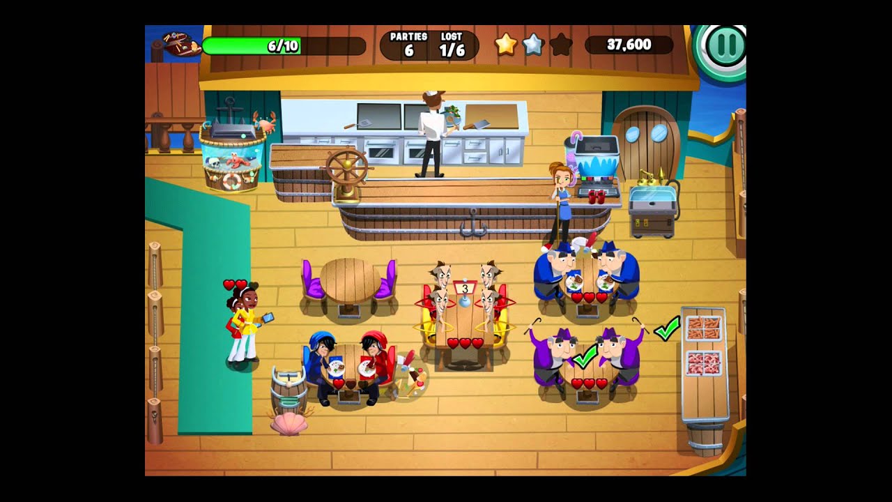 Diner Dash 2015 Edition [iPad Gameplay] Level 39 - YouTube