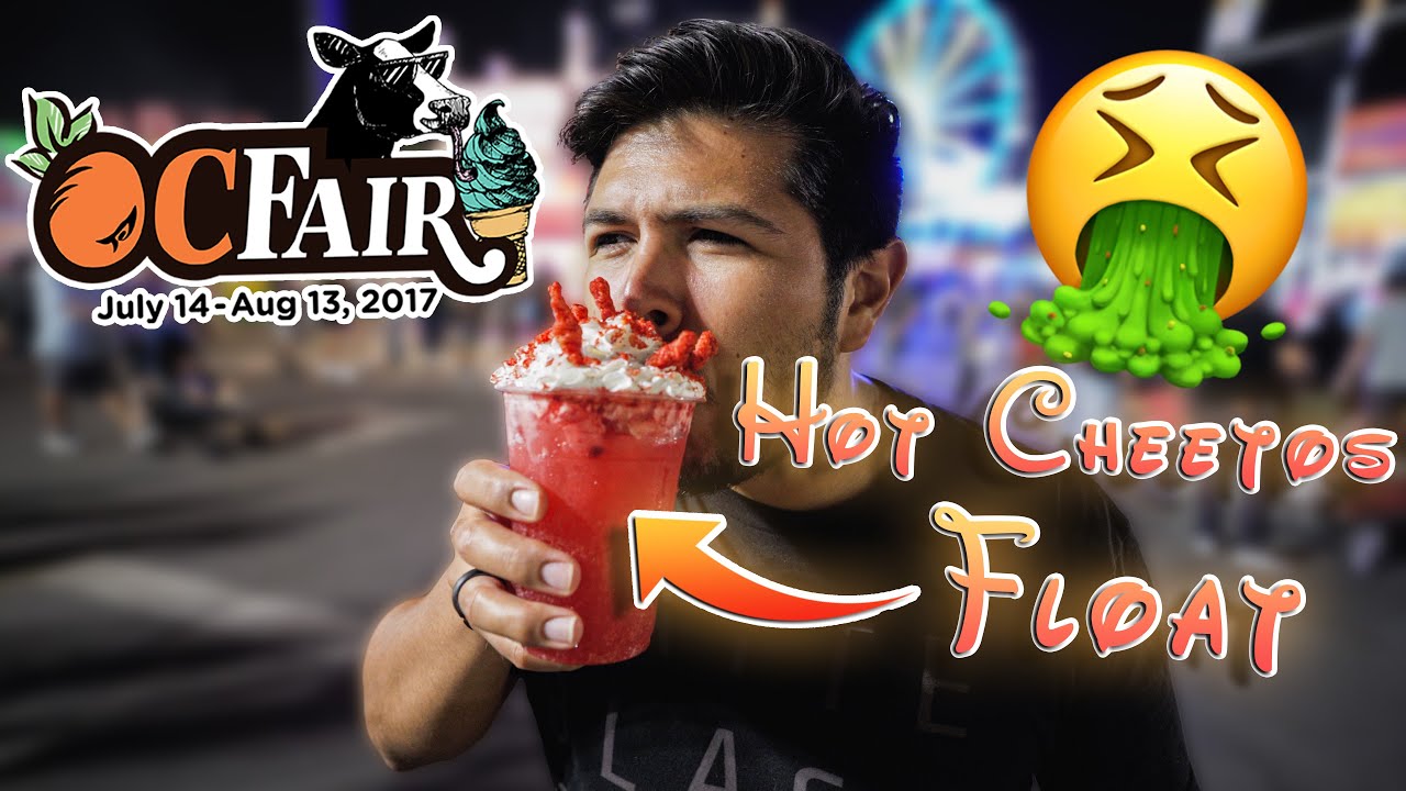 We Tried the Hot Cheetos Float So You Don't Have To 🙅‍♂️ (OC Fair 2022 ...