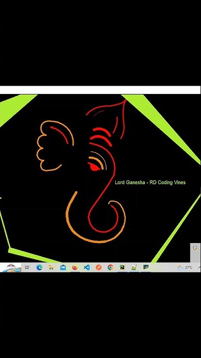 Lord Ganesha Draw in Python!! #python #pythonforbeginners #pythontutorial - YouTube