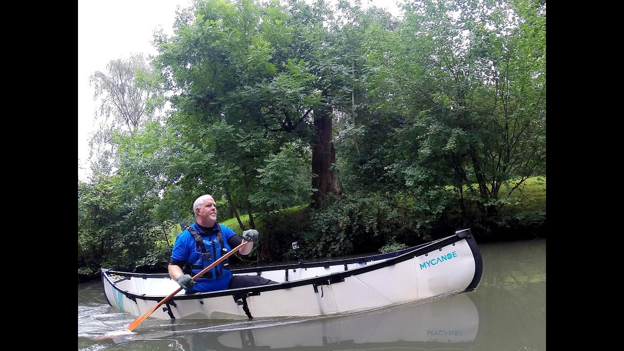 MyCanoe the original Origami folding canoe - YouTube