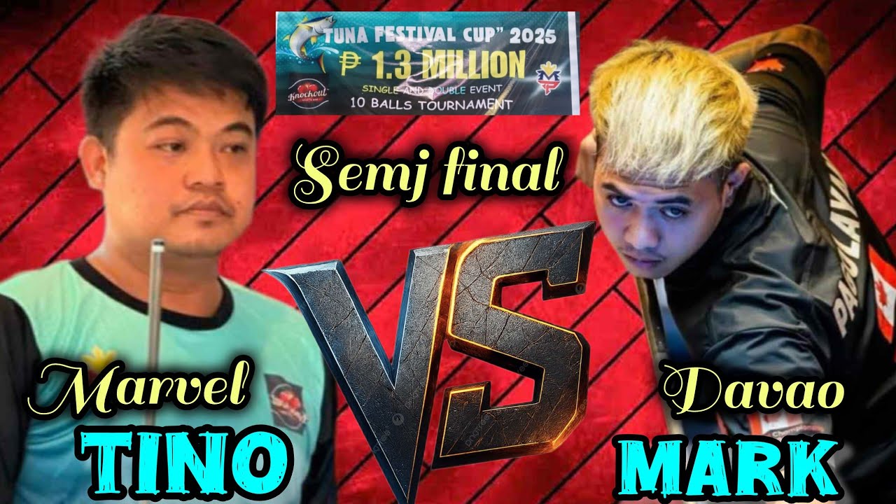 MARK DAVAO 🆚 TINO MARVEL SEMI FINAL MATCH RACE TO 10 - YouTube