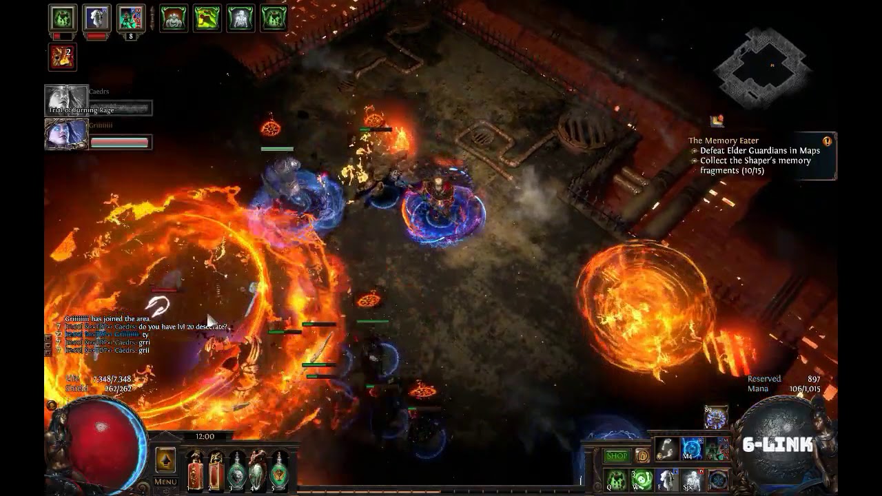 [3.2] Path of Exile - Skeleton Warriors vs Shaper & Guardians (Bestiary ...