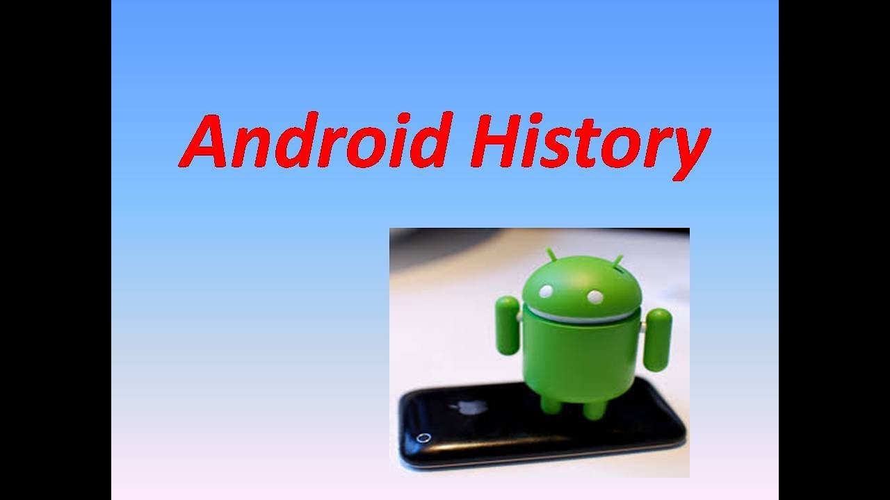 History of Android - YouTube