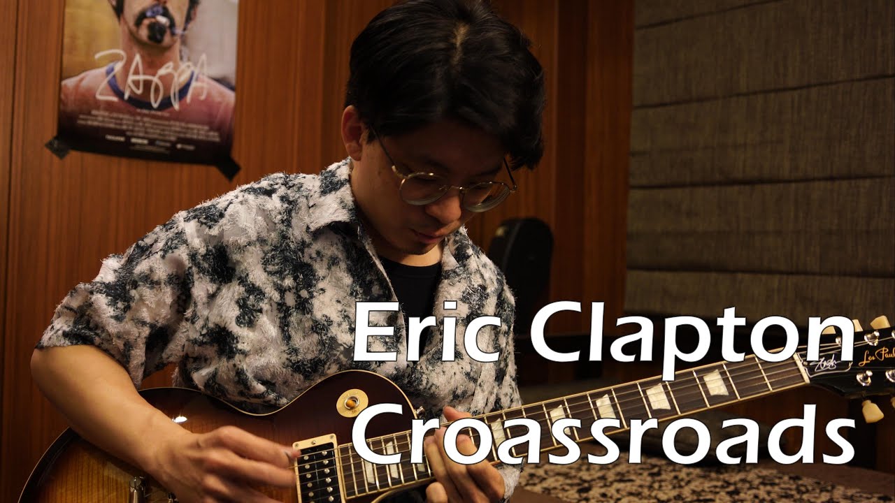 Eric Clapton "Crossroads" guitar solo cover - YouTube