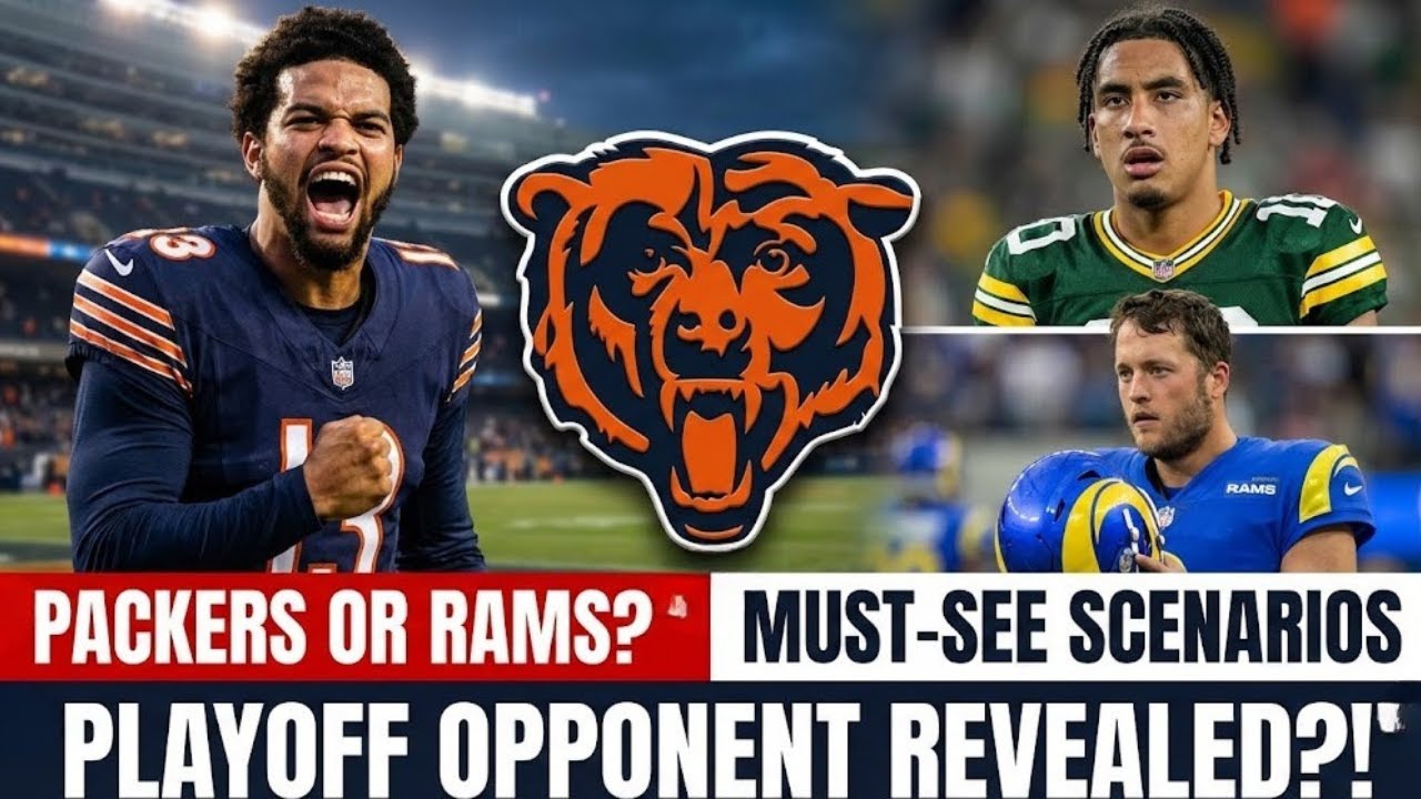 BEARS PLAYOFF OPPONENT REVEALED?! (It’s Getting Scary) 🐻⬇️ - YouTube
