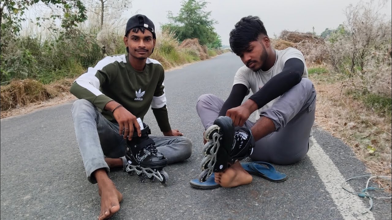 Skating With Friends | Swatantra Kumar | Vipesh Kumar - YouTube