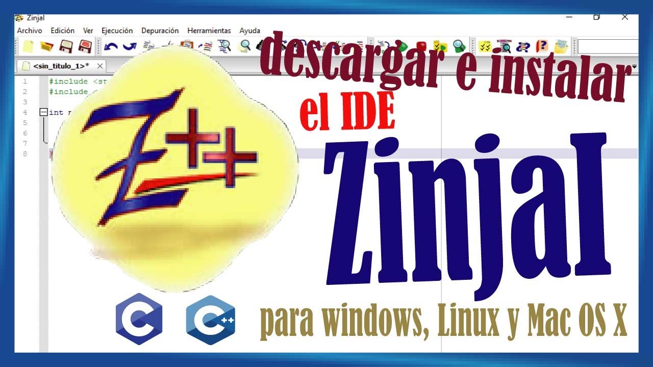 ☑ descargar e instalar el IDE ZinjaI para Windows - YouTube