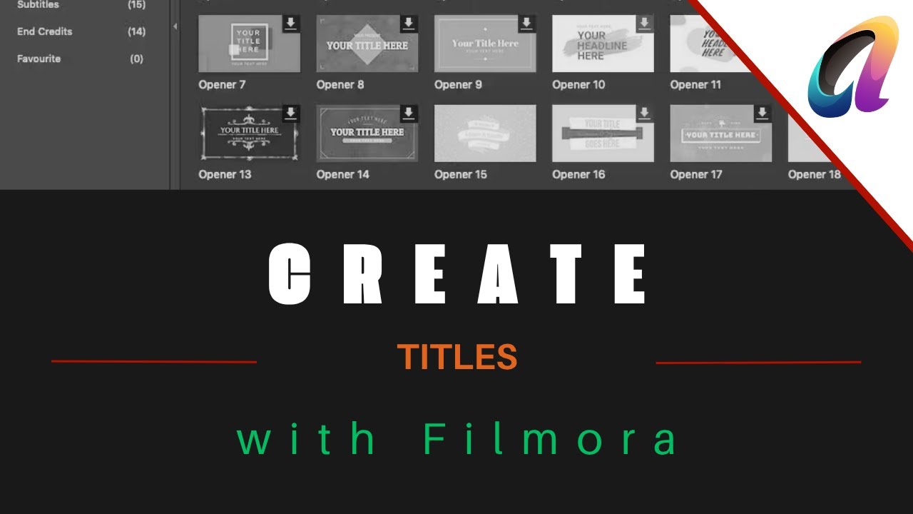 Create Stunning Custom Titles in Filmora Like a Pro! - YouTube