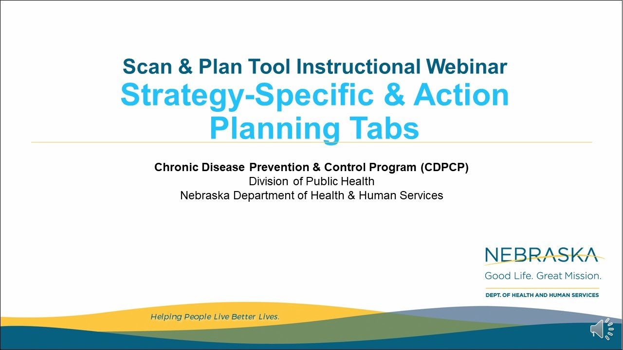 Scan & Plan Tool - Strategy-Specific + Action Planning Tab Overview ...
