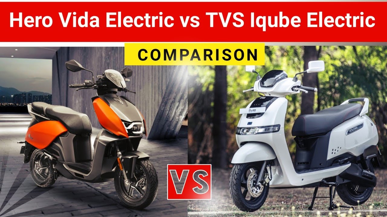 Hero Vida V1 Ev vs Tvs Iqube electric 🔥 | Comparison Video | Price ...