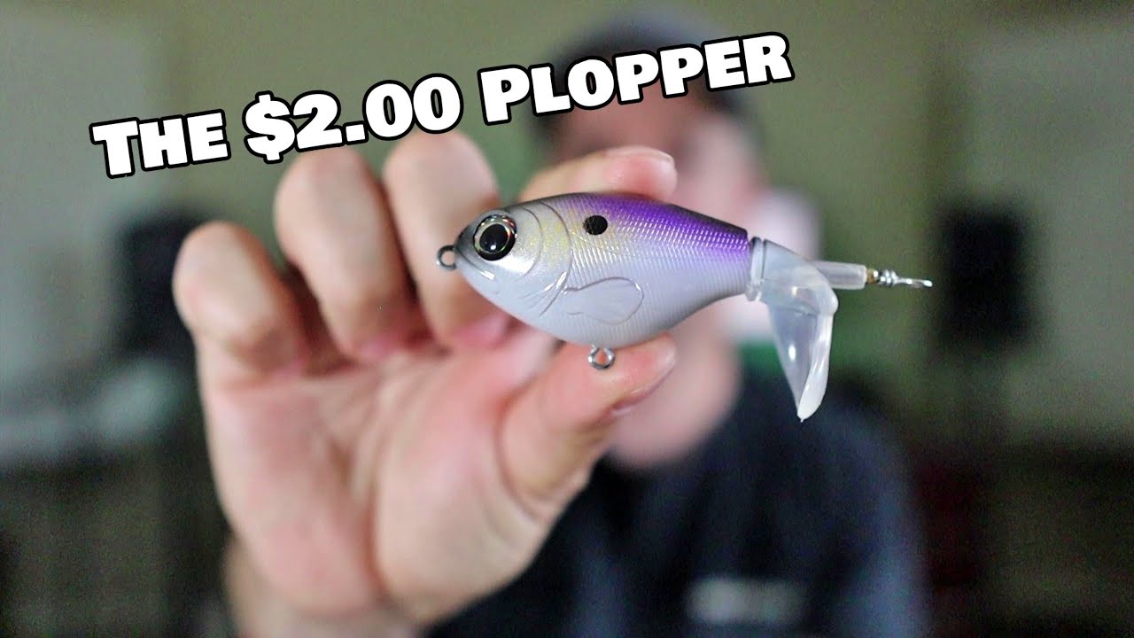 Testing my Custom Painted Knock-Off Plopper 75 - YouTube
