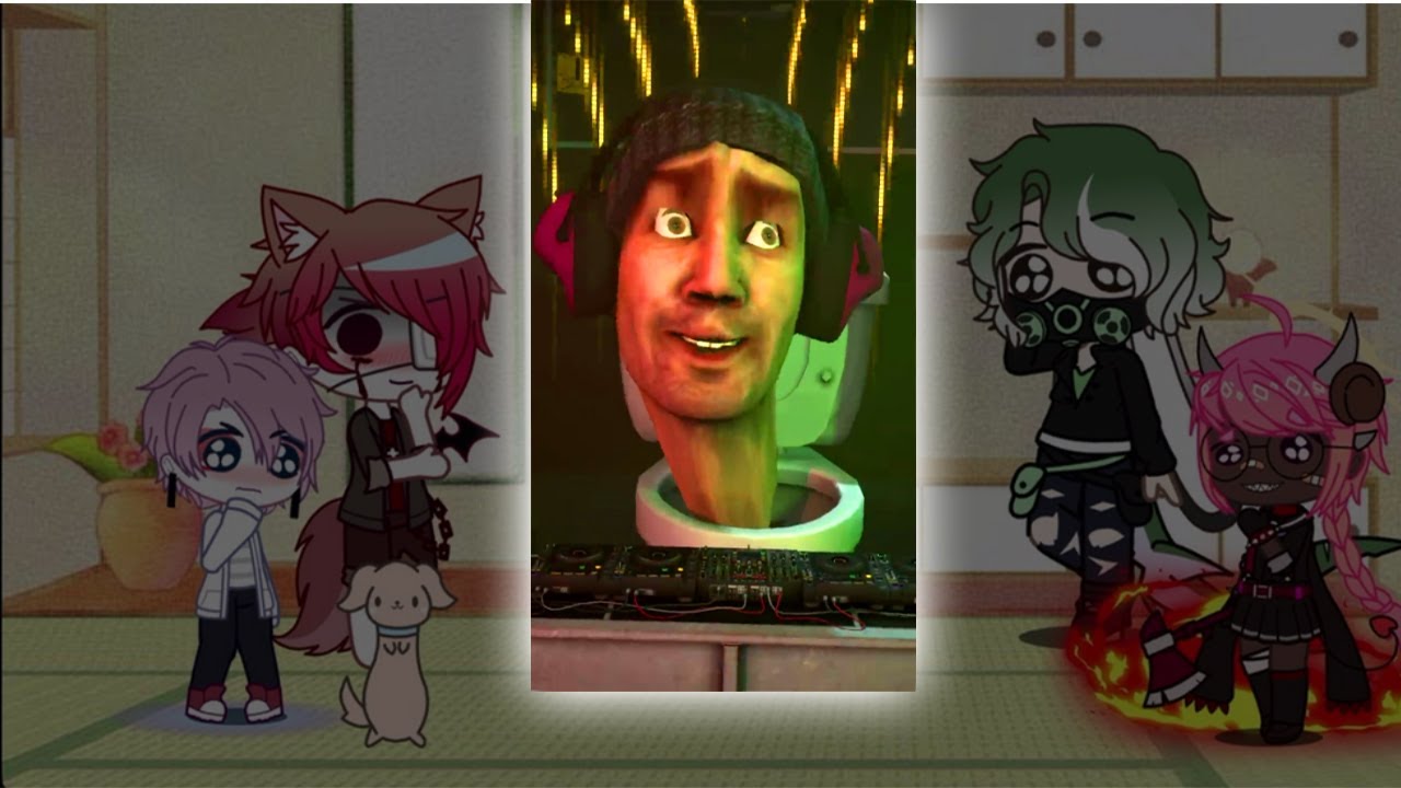 Classroom of the Elite react to Skibidi Toilet | Gacha Club React to ...