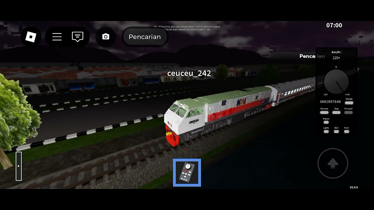 aku main RO SCALE main kereta cc203 - YouTube