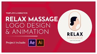 BEAUTY & Wellness LOGO Design and Unique animation