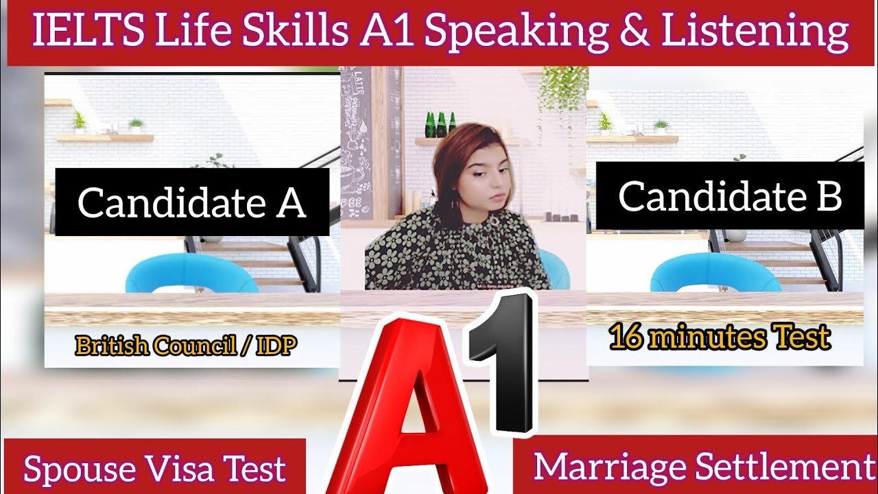 IELTS A1 Life Skills Speaking & Listening Test |Important Questions ...