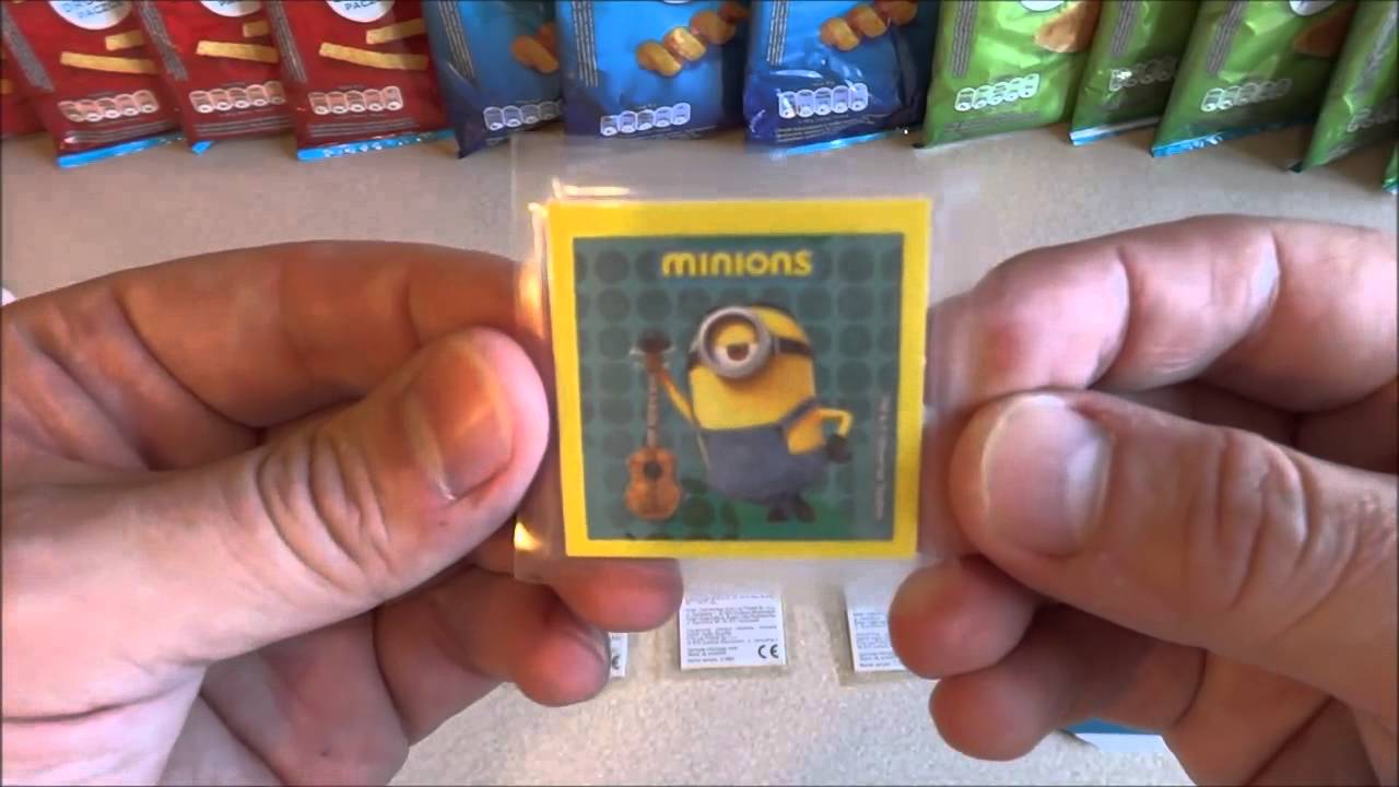 2015 Minions Movie Cheetos 15 Big Snacks Packs Stickers Surprise ...