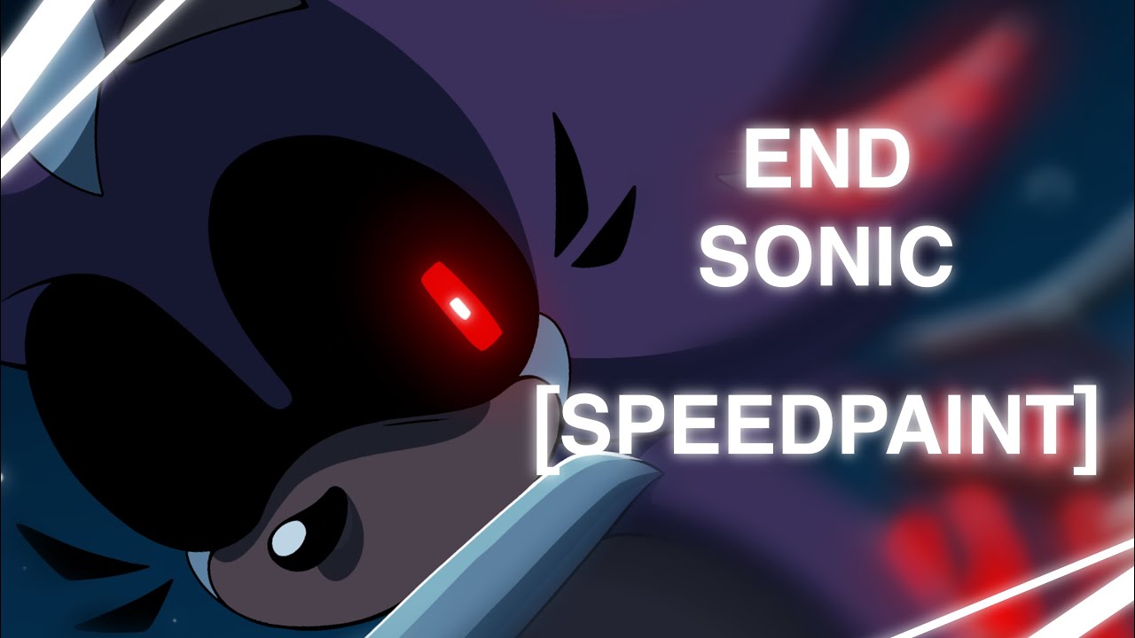 END SONIC [SPEEDPAINT] - YouTube