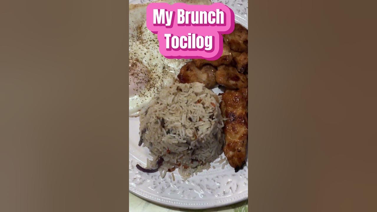 Cooking Tocilog Tocino with egg and fried rice. #trending #cooking ...