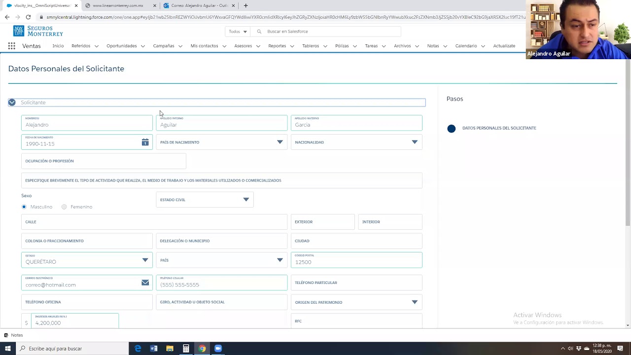 Capacitación de Plataforma SMNYL CENTRAL - YouTube