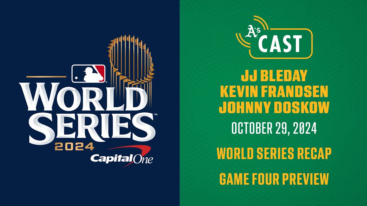 A's Cast Live World Series Game Four Preview | JJ Bleday, Kevin ...