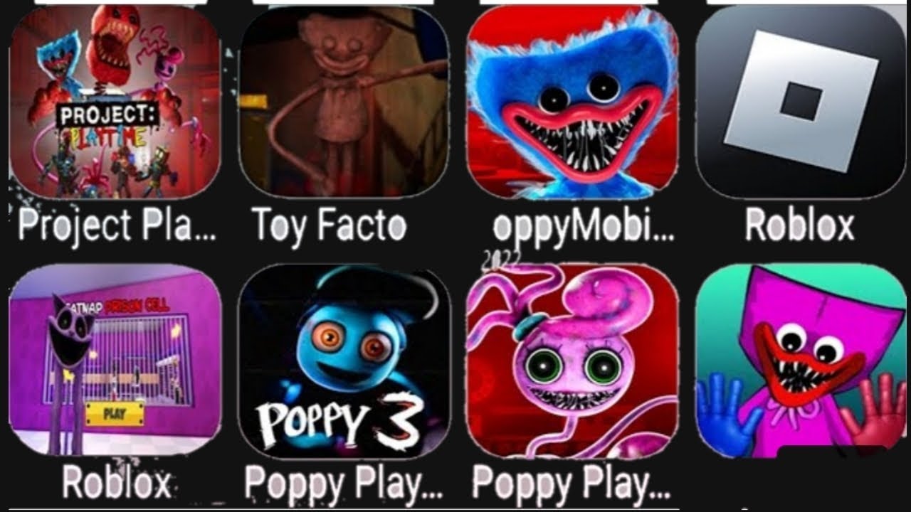 Poppy Playtime 3 Roblox,Poppy Playtime 4 Mobile,Poppy Barry's,CATNAP ...