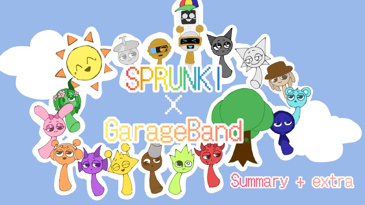 sprunki×GarageBandまとめ！ - YouTube