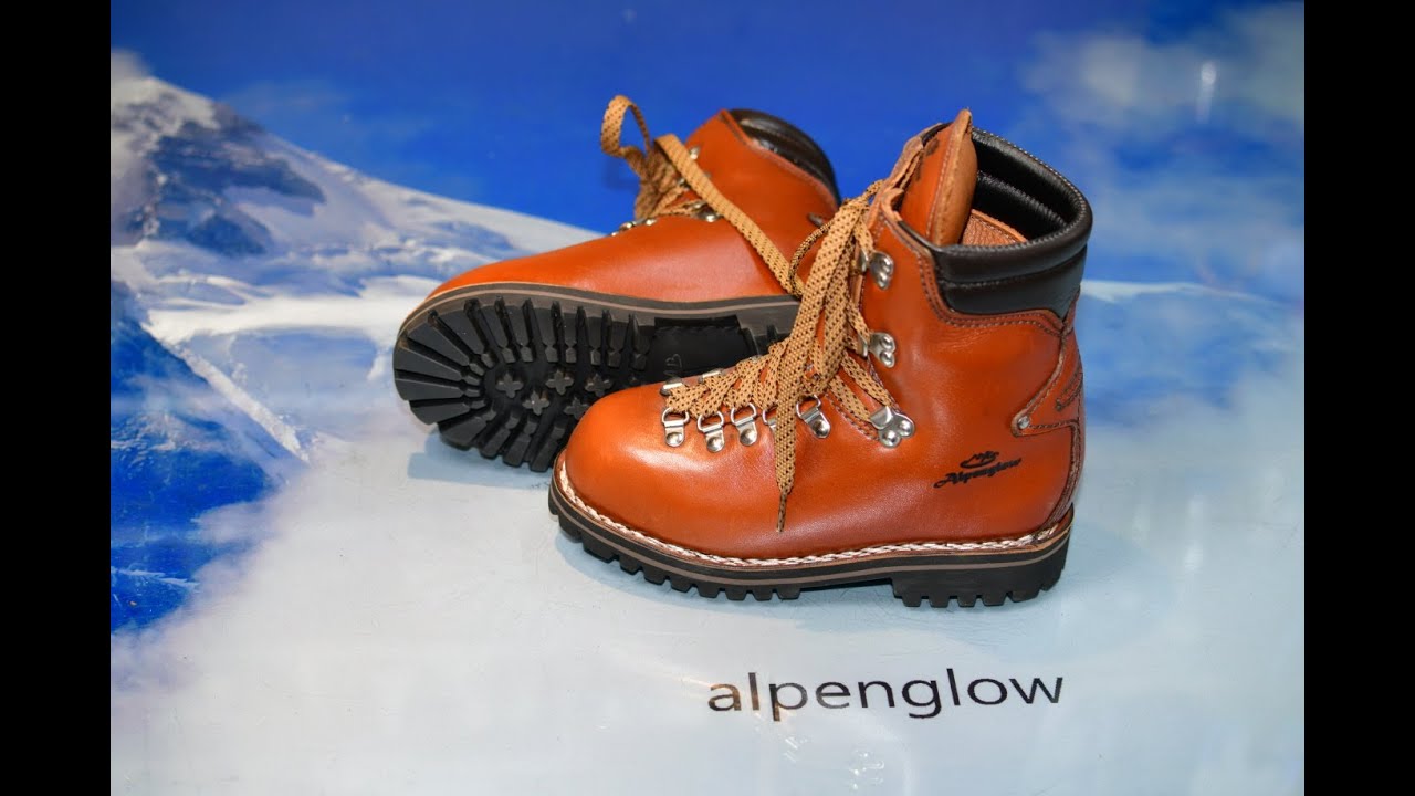 alpenglow명광 등산화 제품 소개 - YouTube