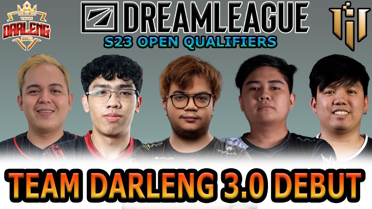 TEAM DARLENG 3.0 DEBUT GAME! (Darleng 3.0 vs IHC) DREAMLEAGUE S23 OQ ...