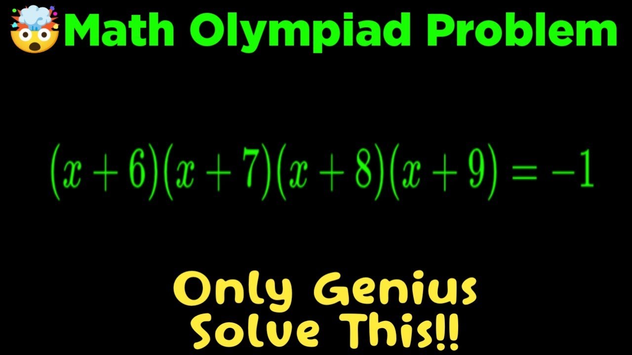 🇮🇹 Italy | Math Olympiad | Can you solve this challenging algebra ...