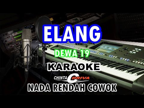 karaoke elang nada rendah dewa 19-kn7000 - YouTube