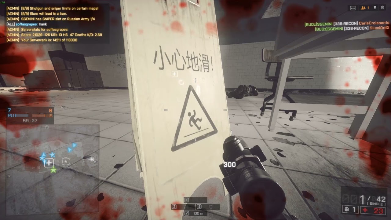 Battlefield 4 - 40x Scope Fun - YouTube