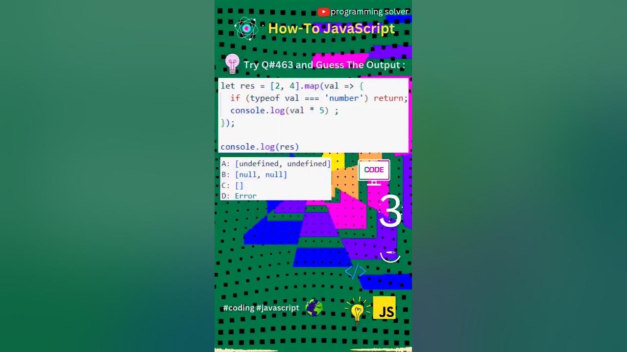 99% FAIL TO SOLVE THIS JAVASCRIPT INTERVIEW QUIZ IN 10 SECONDS!!! javascript questions Q#463 MCQ ...