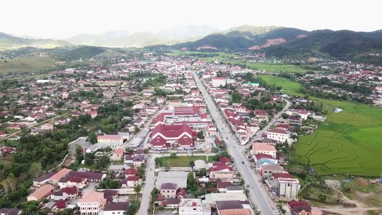 Drone View Xieng Khouang, Phonsavan, Laos - Neng Yang - Rov Mus XK ...