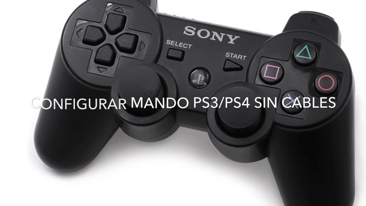 Mando ps3 / ps4 sin cables en Windows 7 - YouTube